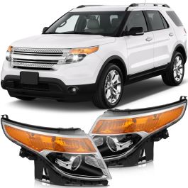 Car Front Lamps for 2011-2015 Ford Explorer | Headlights Assembly ...